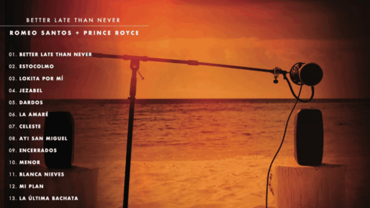 Presentan el tracklist oficial de “Better Late Than Never”, el álbum ...